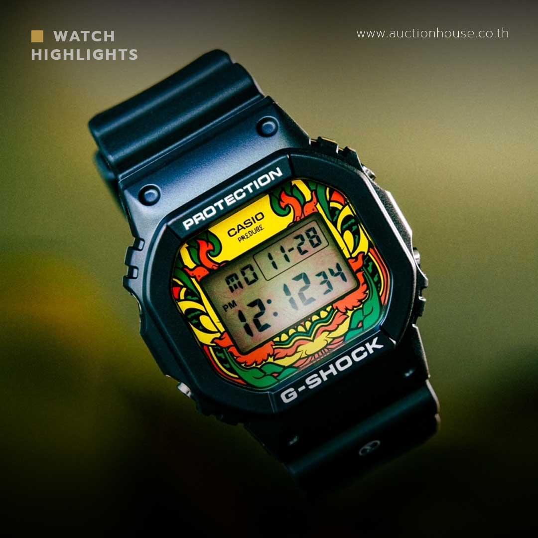 CASIO G-SHOCK ร่วมมือกับ Preduce Skateboards ดีไซน์ลายยักษ์ผู้พิทักษ์ ...